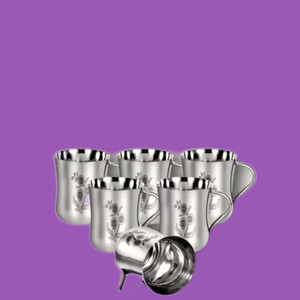 BHAVDEEP Pack of 6 Steel Price in India - Buy BHAVDEEP Pack of 6 Steel ...