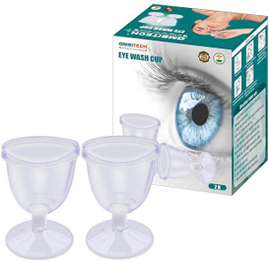 AMBITECH Pack of 2 Plastic Transparent Eye Wash Cup Price in India ...