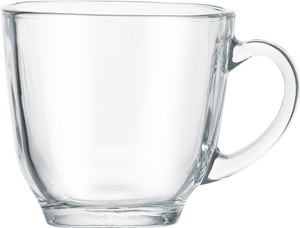 MarkQues Pack of 1 Glass Cup For Tea, Coffee, Milk, Hot And Cold ...