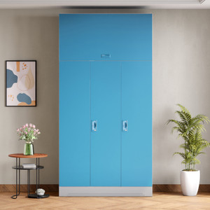 Godrej Interio Slimline 3 Door with Locker, Drawer and Overhead Unit ...