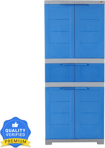 Cello Cello Novelty Triplex - Blue & Grey Plastic Cupboard Price in ...