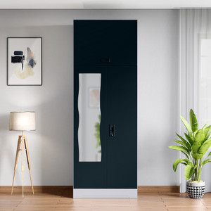 Godrej Interio Slimline 2 Door with Locker and Drawer, Overhead Unit ...