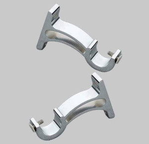 ashh Silver Curtain Hooks, Curtain Knobs, Rod Rail Bracket Metal Price ...