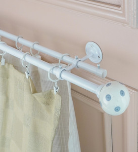 THE DECOR MART White Curtain Rods Metal Price in India - Buy THE DECOR ...