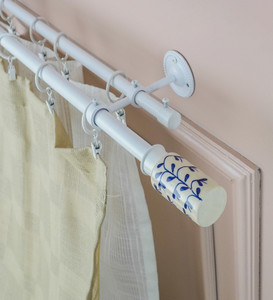 THE DECOR MART White Curtain Rods Metal Price in India - Buy THE DECOR ...