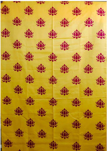 Anu Beautiful Lotus patten Backdrop for Puja room size 5ft Hight & 8ft ...