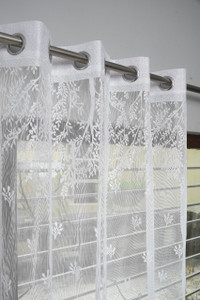 Stackers 152 cm (5 ft) Net Transparent Window Curtain (Pack Of 2) - Buy ...