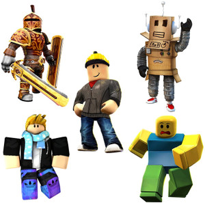 Pretty UR Party Roblox Paper Cutouts for Birthday Parties, Party ...