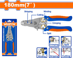 Wadfow 7" Wire Stripper, Wire Cutting, Wire Stripping, Split, Winding ...