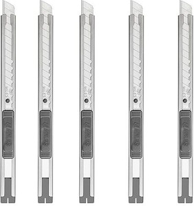 Miles Metal Heavy Duty SA903Y Steel (9mm) Blade Snap Off Cutter Knife ...