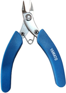 YAMATO Stainless Steel Diagonal Cutter, Nipper, Plier (Blue Handle, 110 ...