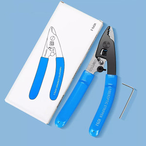 Afflatus Optical Fiber Stripper VCFS-3 Fiber Cutter 3 Holes Fiber Cable ...