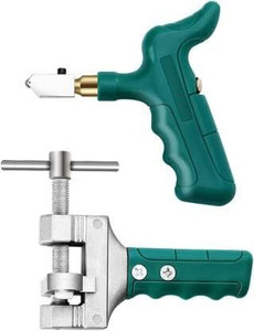 RanPra 2 In 1 Glass Tile Cutter Tool Kit & Cutter,Mirror Cutting Kit ...