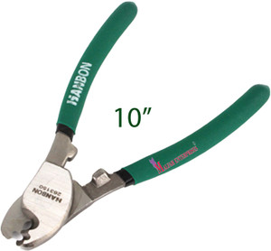 MALFAH ENTERPRISES HANBON 263250 SINGLE HAND CABLE CUTTER 10" Wire ...