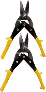 DUMDAAR Sheet Metal Hand Steel Cutting Tin Snips Scissors Cutters S ...