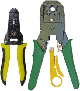 Inditrust New 3in1 Modular Crimping tool with 7in1 Stripper cutter ...