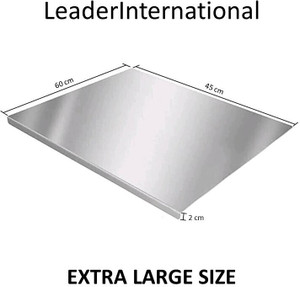 Leaderinter Stainless Steel Extra Large Cutting Chopping Board With ...