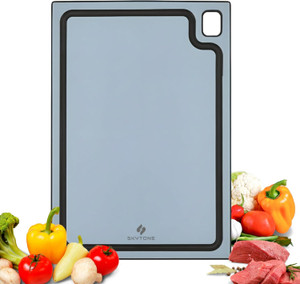 SKYTONE Kitchen Chopping Board for Fruits, Vegetables, Meat Cutting ...