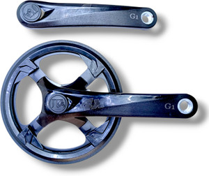 CARBON BIKE 44T Cotterless Crank set Chain wheel with 44 Teeth 4x4 ...