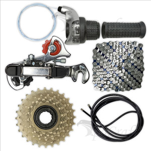 Xpocraft 6-Speed Gear Set Multi Speed Conversion Kit Bicycle Gear Set ...