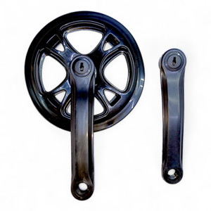 CARBON BIKE 44T Cotterless Crank set Chain wheel Steel Universal Square ...