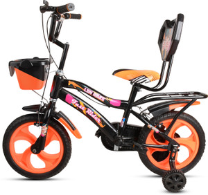 Lsn rides 14T FAST RIDER ORANGE CYCLE FOR GIRLS AND BOYS CARRIER 14 T ...