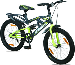 MODERN ARROW 20T kids cycle with suspension inbuilt carrier 5-8 years ...