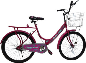 Geoman Ranger Lady Bicycle Basket Sports Cycle Girls Bike 24 T Girls ...