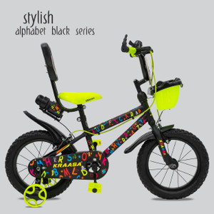 Kraasa Kids Cycles For Boys & Girls 3 To 5 Years (Semi-Assembled) 14 T ...