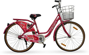 HERO CYCLES Miss India Reeva 26T Single Speed Cycle 26 T (inch) Girls ...