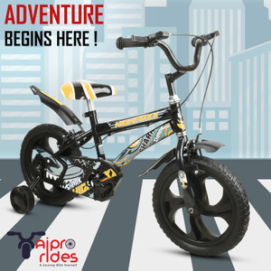 xaipro rides 14T SHARK BMX YELLOW CYCLE FOR 2 TO 5 YEARS KIDS 14 T ...