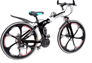SOLIDINDUSTRIES Foldable Cycle White 26 T (inch) Folding Bikes/Folding ...