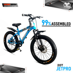 FITBOLD JetPro Fat Bike|Wheel-20x300| AquaBlue | Age 5-8Years | 99 ...