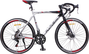 PLUTUS Randonia Alloy Hybrid Cycle Age-12+ with Dual Disc Brake 14 ...