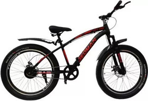 Geoman City Ride 24x300 Dual Disc & shocker Rider Height(5"4 inch-6"4 ...