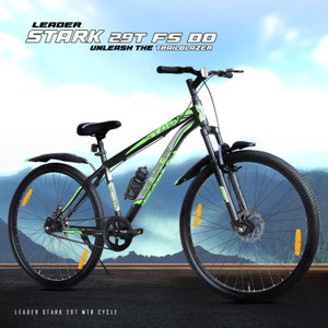 LEADER Stark MTB /Bike with Dual Disc Brake and Complete Accessories 29 ...