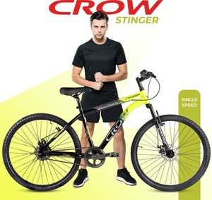 Crow STINGER SINGLE SPEED | DUAL DISC | FRONT SUSPENSION | FULLY FITTED ...