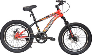 PLUTUS Spirit Semi-Fat Bike for Kids with Disc Brake Single Speed ...