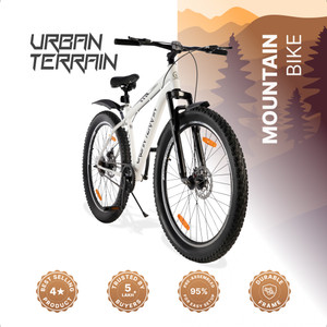 Urban Terrain Bolt Cycles for Men with Steel Frame & Dual Disc Brake ...