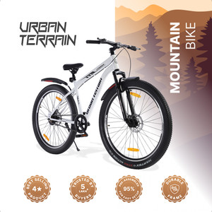 Urban Terrain Bolt Cycles for Men with Steel Frame & Dual Disc Brake ...