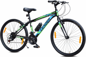 LEADER Fusion 26T Multi Speed (21 Speed) Grear Cycle with Rigid Fork ...