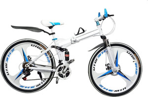 Amardeep Cycles Unisex Foldable Sports MTB Cycle| Dual Suspension 26 T ...