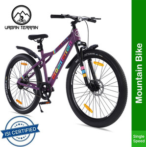 Urban Terrain Pride Cycles for Men with Steel Frame & Dual Disc Brake ...