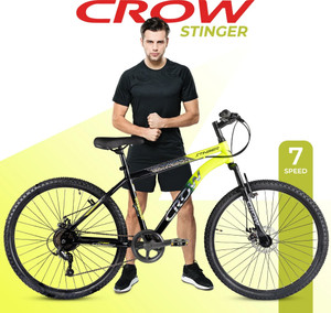 Crow STINGER X7 7 SPEED | DUAL DISC BRAKES | FULLY FITTED 29 T (inch ...