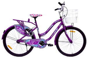 FOXGLOVE TWINKLE 24 INCH LADY BICYCLE PURPLE FOR AGE 8 PLUS YRS 85% ...