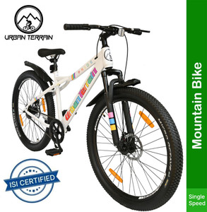 Urban Terrain Pride Cycles for Men with Steel Frame & Dual Disc Brake ...