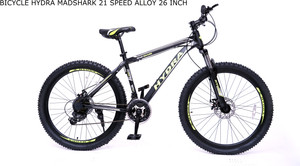 Hydra MADSHARK 26" ALUMINUM ALLOY MOUNTAIN BIKE FRONT SUSPENTION AND ...