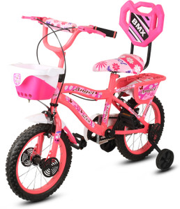 crafto kids 14T (CUTE ANGEL BABY PINK BICYCLE) HEAVY DUTY 14 T BMX ...