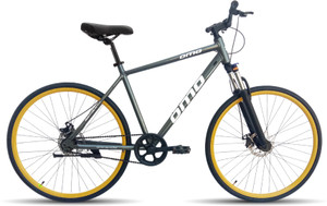 OMO Ladakh Lite 1s | Alloy Frame | Suspension 700C T Hybrid Cycle/City ...