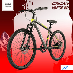 Crow HUSTLER SINGLE SPEED | DUAL DISC | FRONT SUSPENSION | FULLY FITTED ...